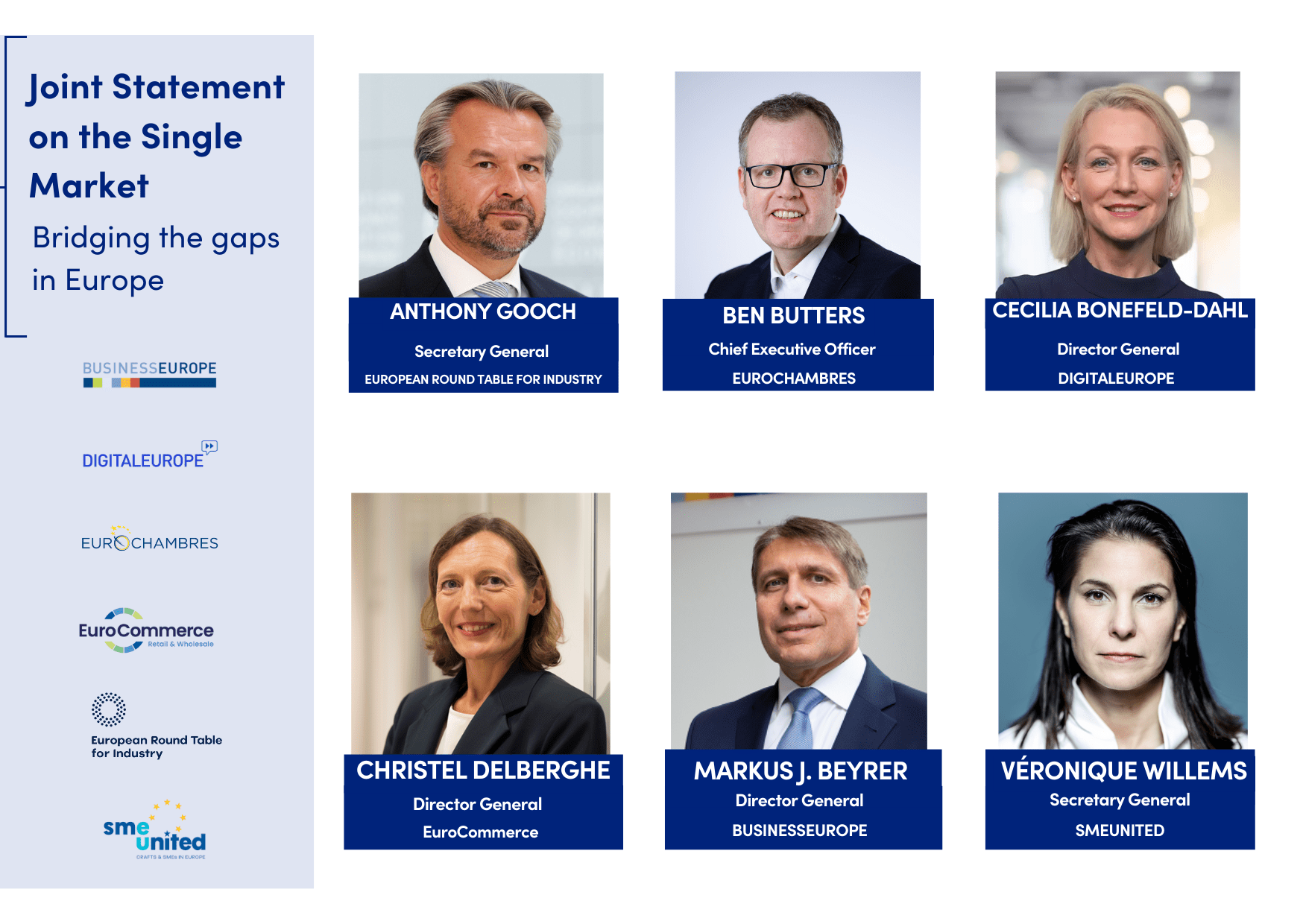 Joint business statement on the upcoming horizontal Single Market ...